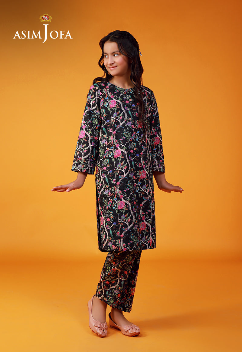 AJKP-06 STITCHED PRINTED CAMBRIC 2 PCS – Global AJ