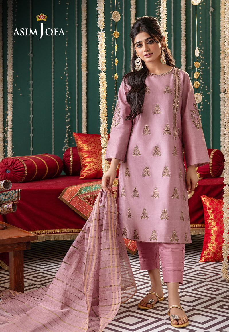 AJTM-19 - 3 PCS EMBROIDERED COTTON NET 3 PCS – Global AJ