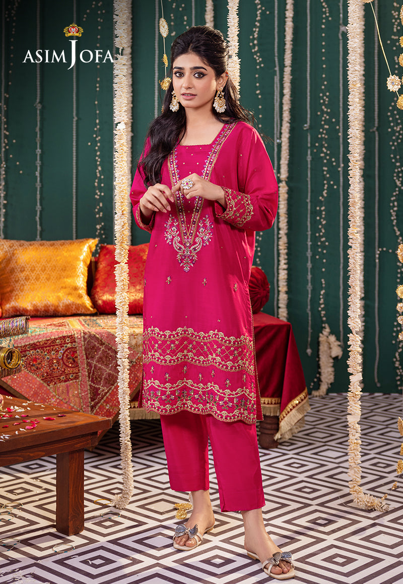 AJTM-03 - 2 PCS EMBROIDERED RAW SILK 2 PCS – Global AJ