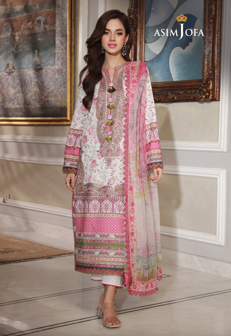 AJAS-01 EMBROIDERED CAMBRIC (3-Pcs) – Global AJ