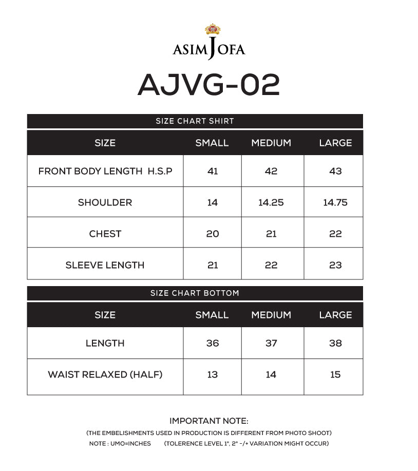 AJVG-02 EMBROIDERED VELVET 2PC – Global AJ