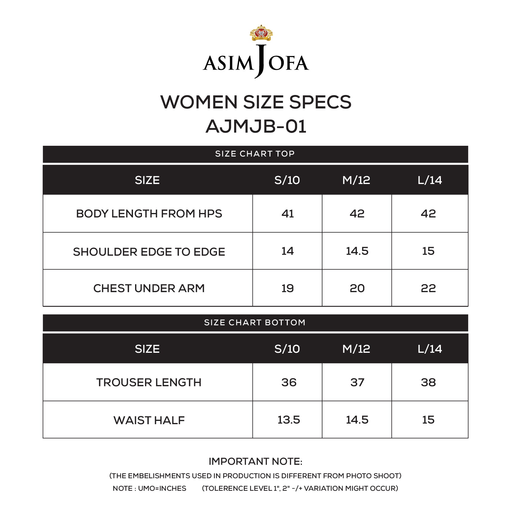 AJMJB-01 EMBROIDERED CHIFFON STITCHED 3 PCS – Global AJ